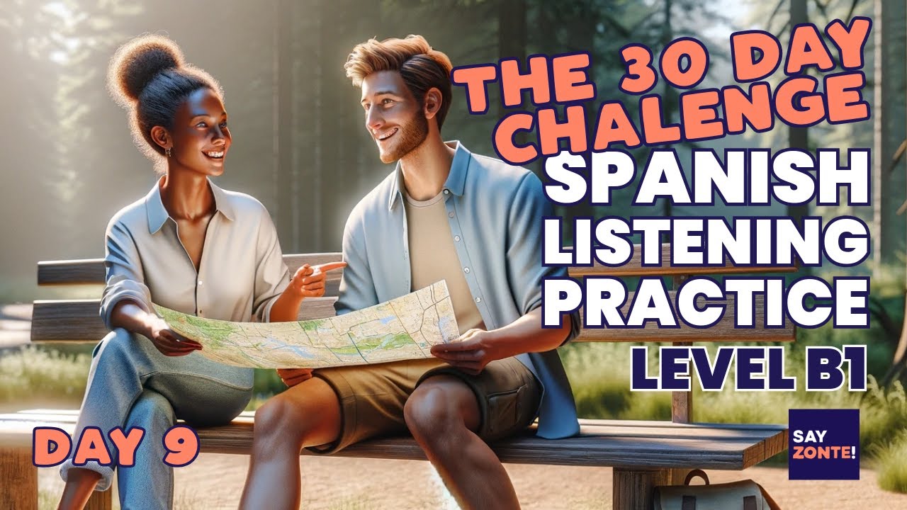 The 30 Day Challenge - DAY 9💪 Spanish Listening Practice for ...