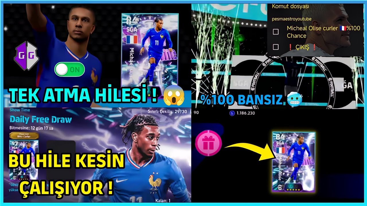 eFootball 2026 MOBİLE BOMBACI OLİSE ÇIKARMA TAKTİĞİ ! %100 KANIT ! %100 ...