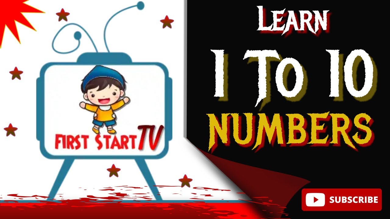 Learning Numbers 1-10 | Learning Numbers for Kids | Numbers Train ...