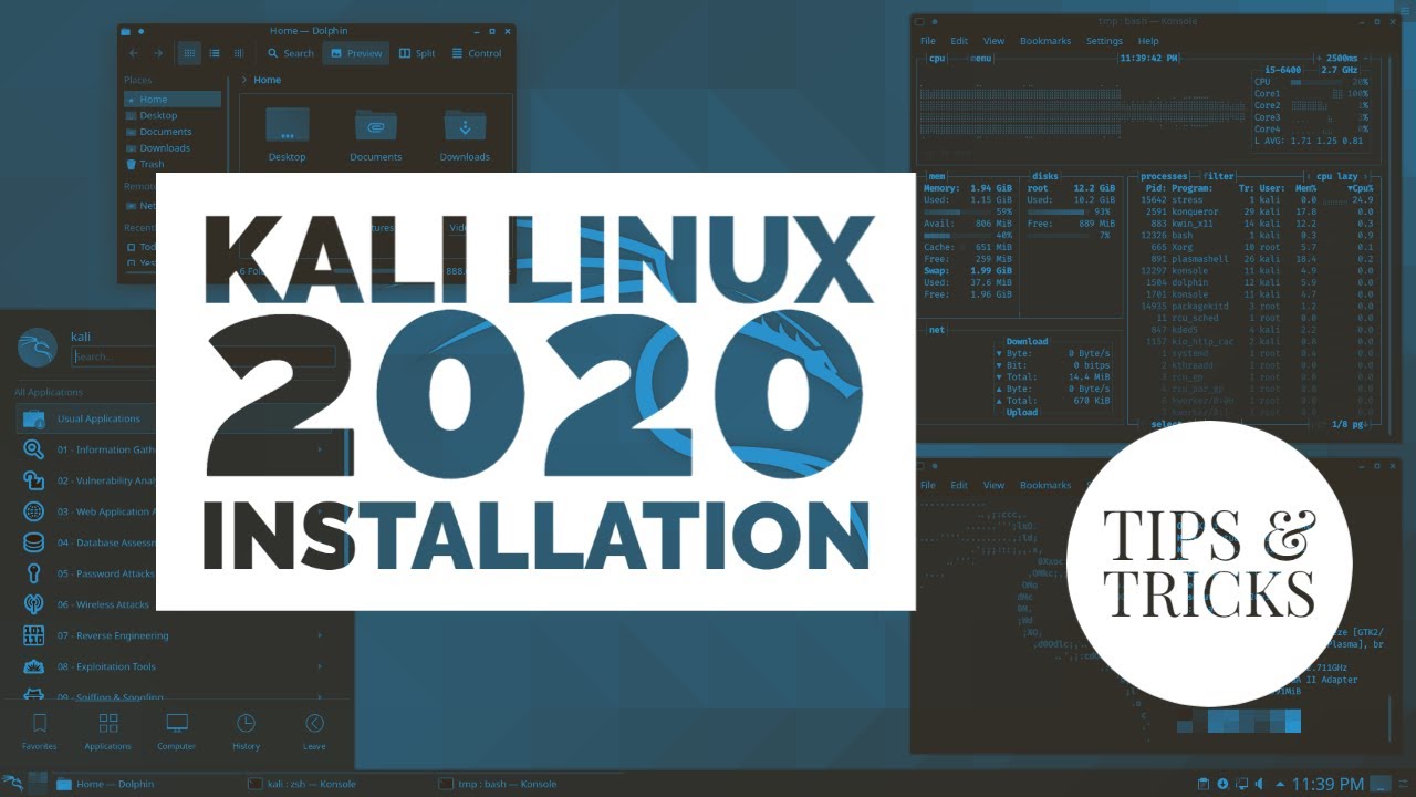 Tips & Tricks: Kali Linux 2020 1b Installation - Instalasi Baru (in ...
