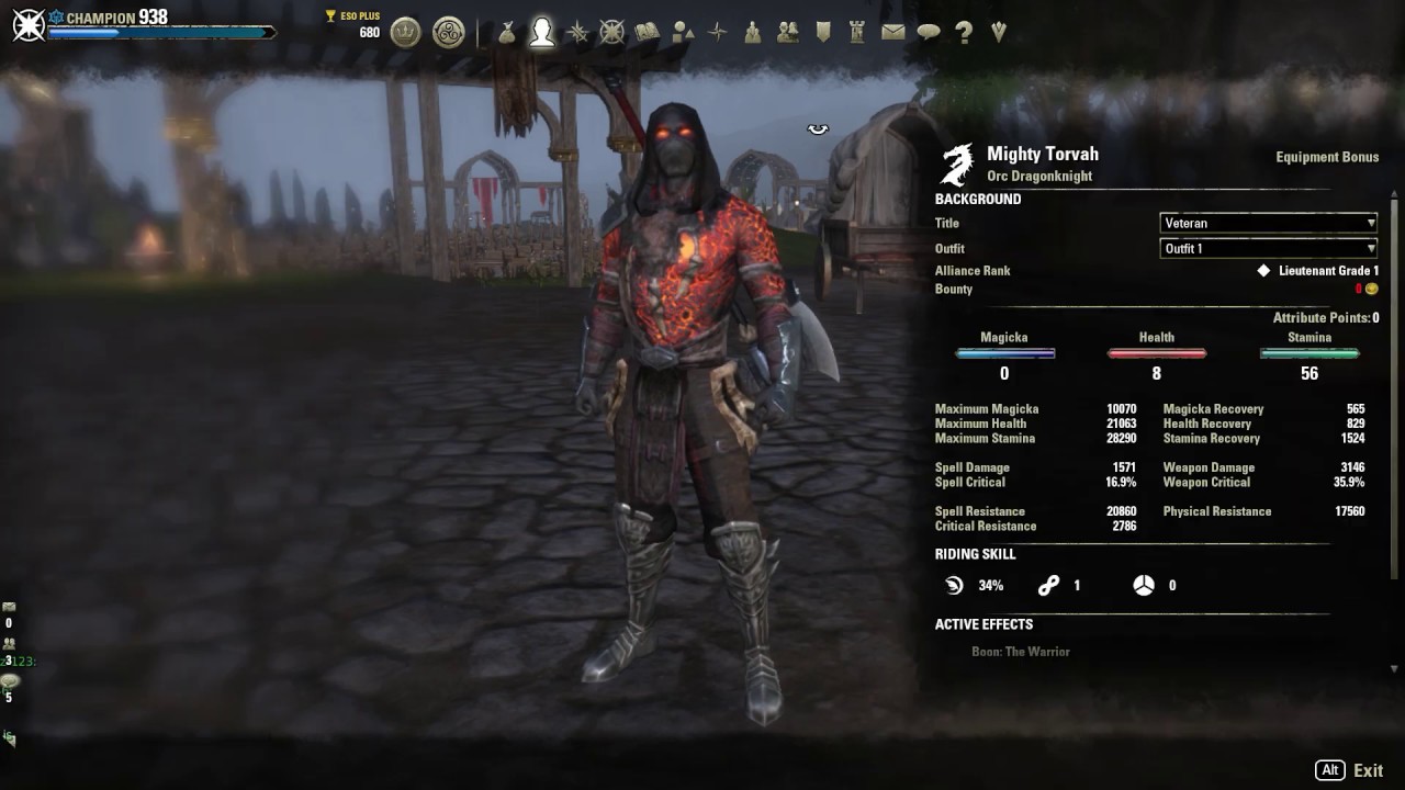 ESO | OVERPOWERED Stamina Dragonknight build reveal (HARROWSTORM) - YouTube