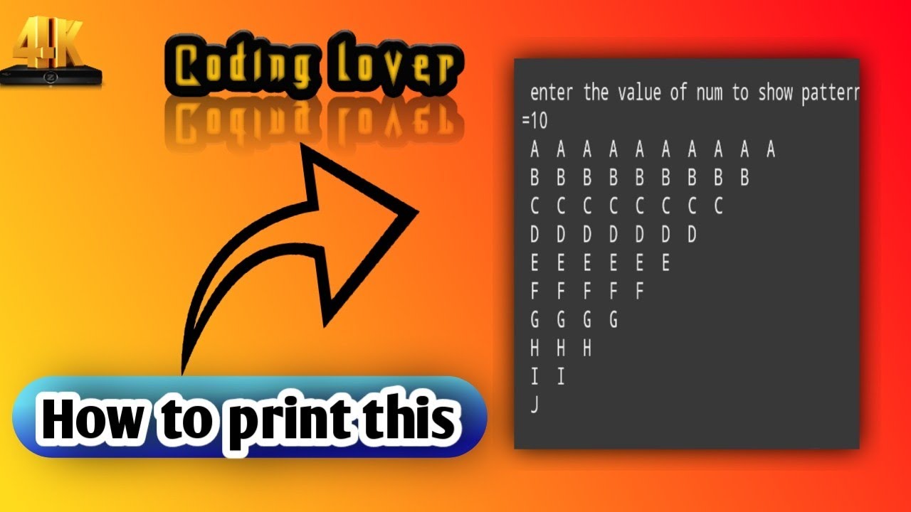 Alphabet Pattern Series ️ Computer Science Engineering Status Software Engineer Status Coding
