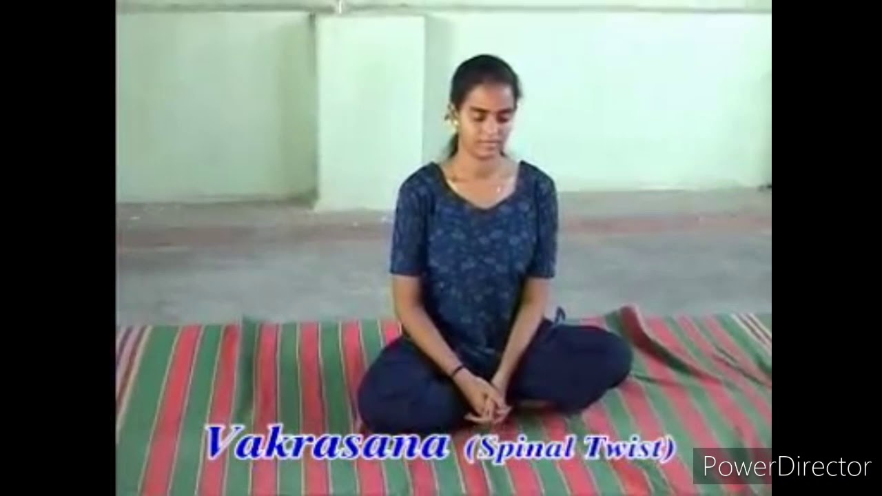 How to do Vakrasana And Benefits - YouTube