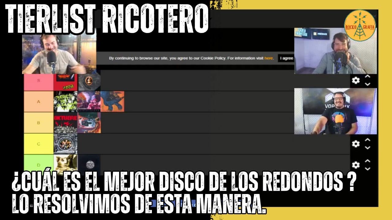 CUAL ES EL MEJOR DISCO de LOS REDONDOS | Del peor al mejor ALBUM ...