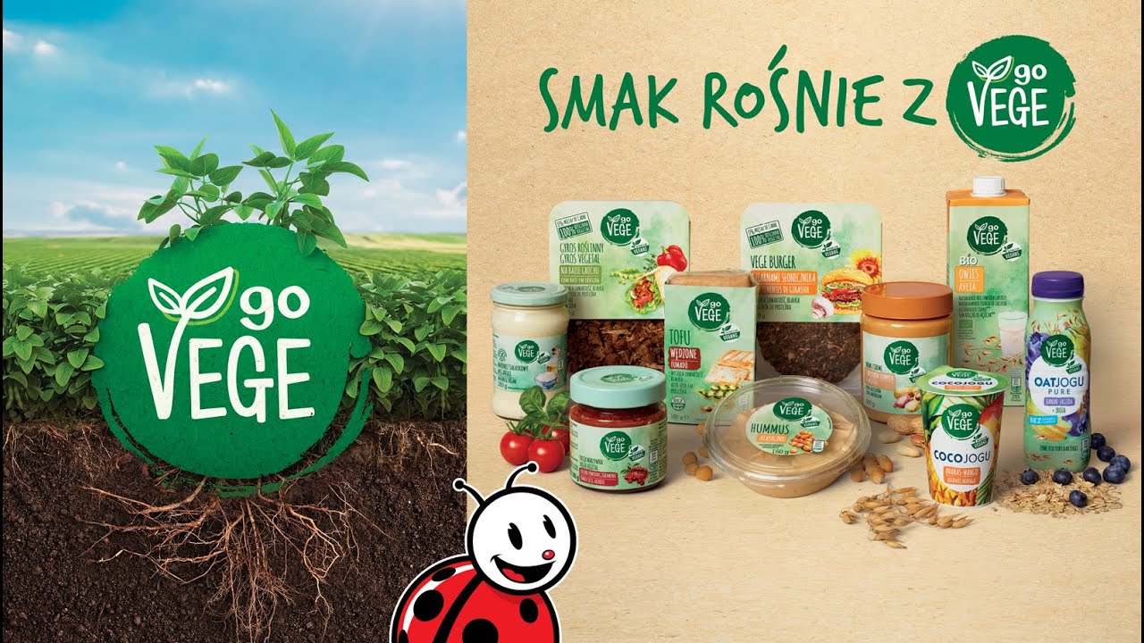 Smak rośnie z Go Vege. Produkty roślinne Go Vege codziennie w Biedronce ...