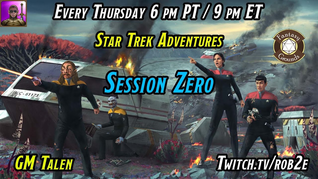 Star Trek Adventures - Session Zero - YouTube