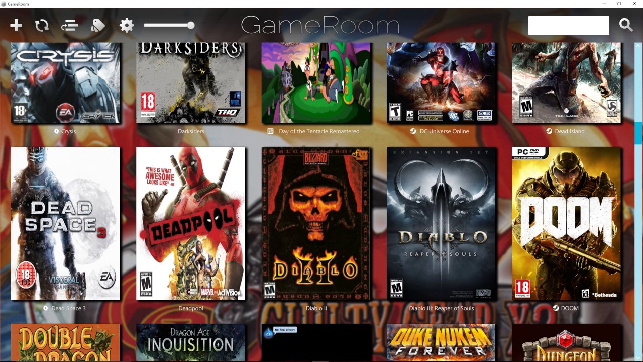 GameRoom desktop app sorted finally - YouTube