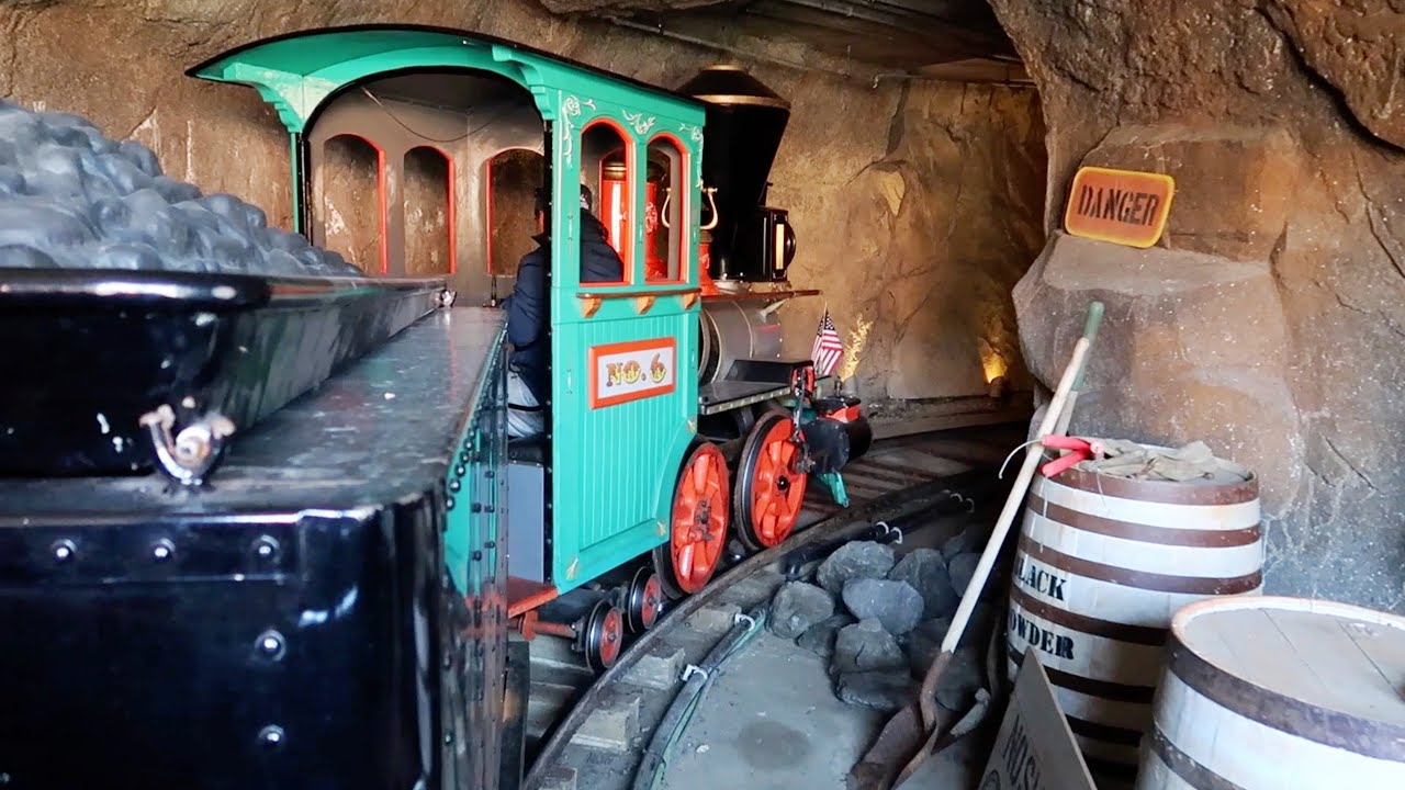 Cave Train (Onride/POV) Video Santa Cruz Beach Boardwalk 2023 - YouTube