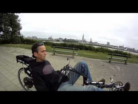 e-Fujin recumbent bike - YouTube