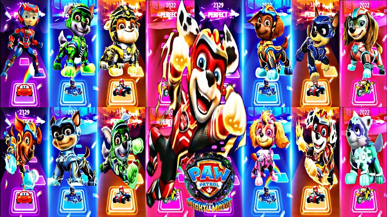 PAW Patrol : The Super Power -_- The Mighty Super Team -_- How R U ...