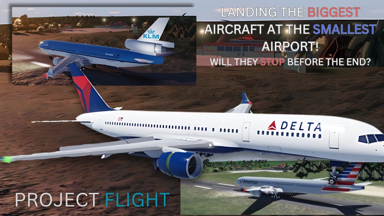 |LANDING THE BIGGEST PLANES AT THE SMALLEST AIRPORT|WILL THEY STOP ...