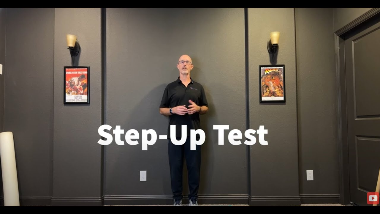 Step-Up Test | Assess Lower Body Strength and Knee Stability - YouTube