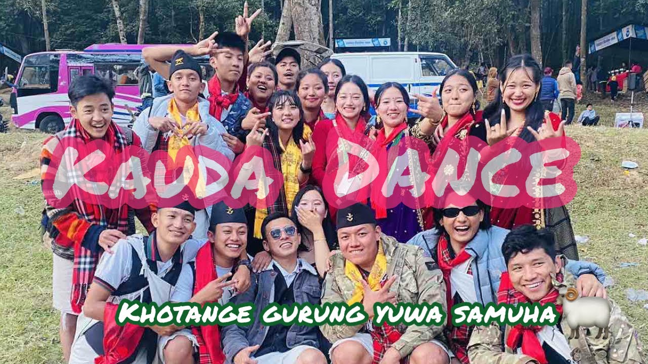Kauda dance(hey kanchi) by Khotange gurung yuwa samuha - YouTube