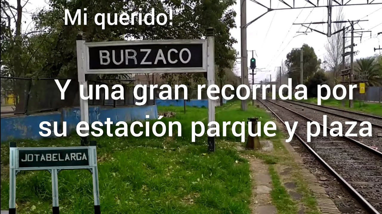 Estación de Burzaco parque y plaza - YouTube