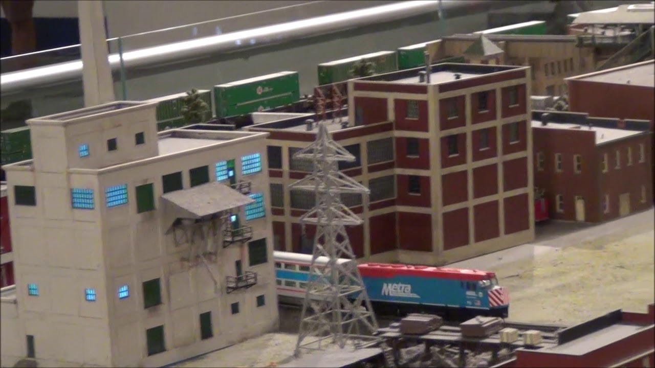 Museum of Science & Industry Great Train Story Layout - YouTube