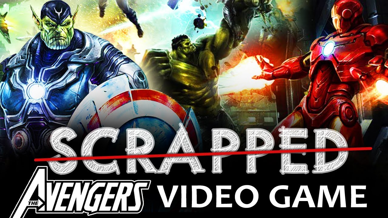 SCRAPPED Marvel Avengers Video Game - YouTube