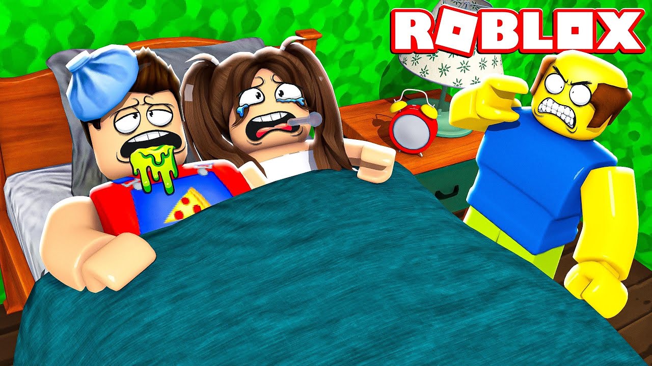 FINGIAMO DI AVERE LA FEBBRE PER NON ANDARE A SCUOLA SU ROBLOX!! - YouTube