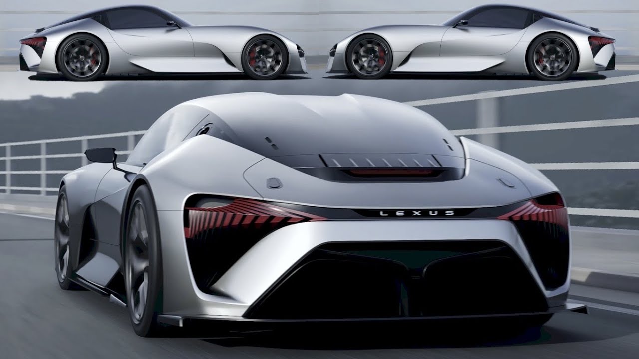 Electric Lexus Supercar (2030) New Footage - YouTube