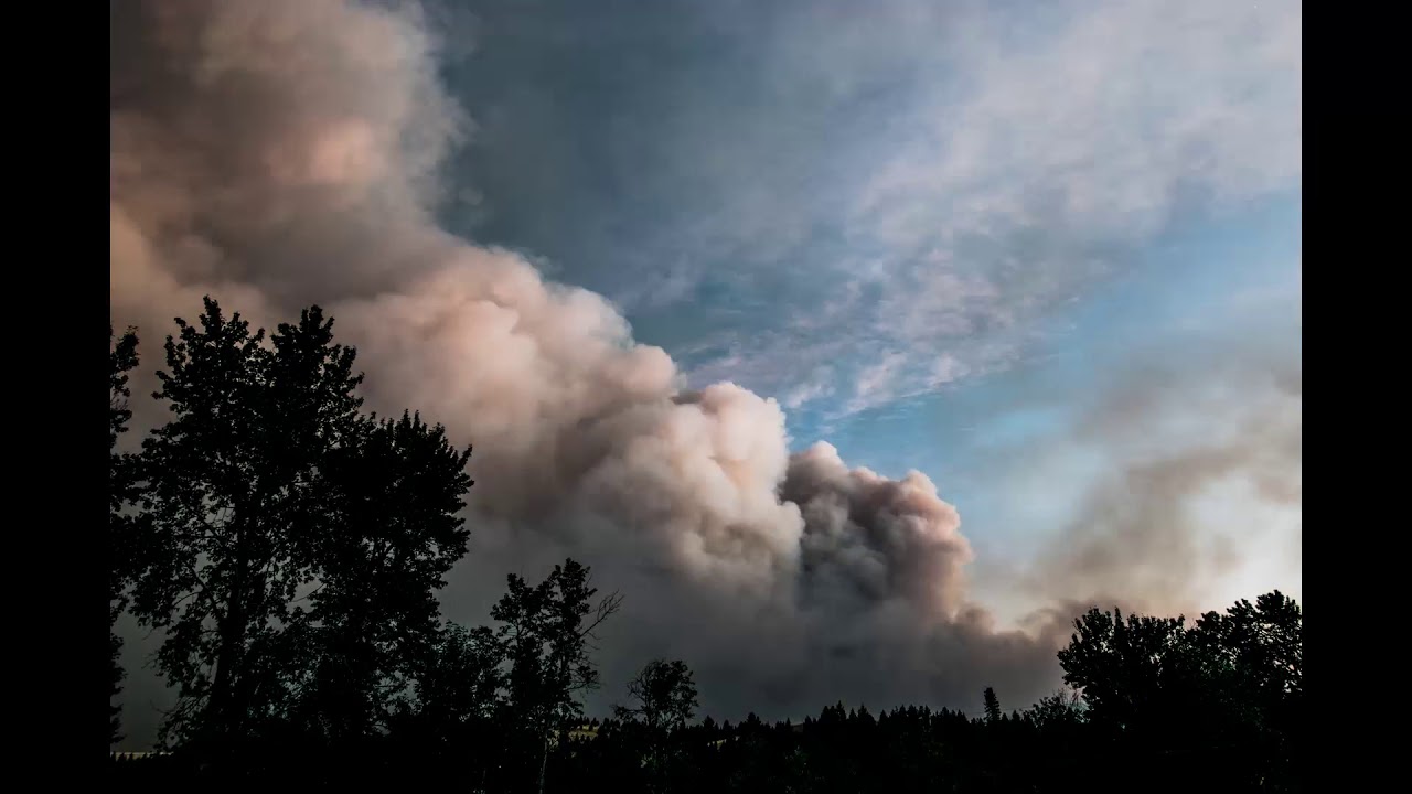 Lolo Peak Fire, Montana 2017 (time lapse) - YouTube