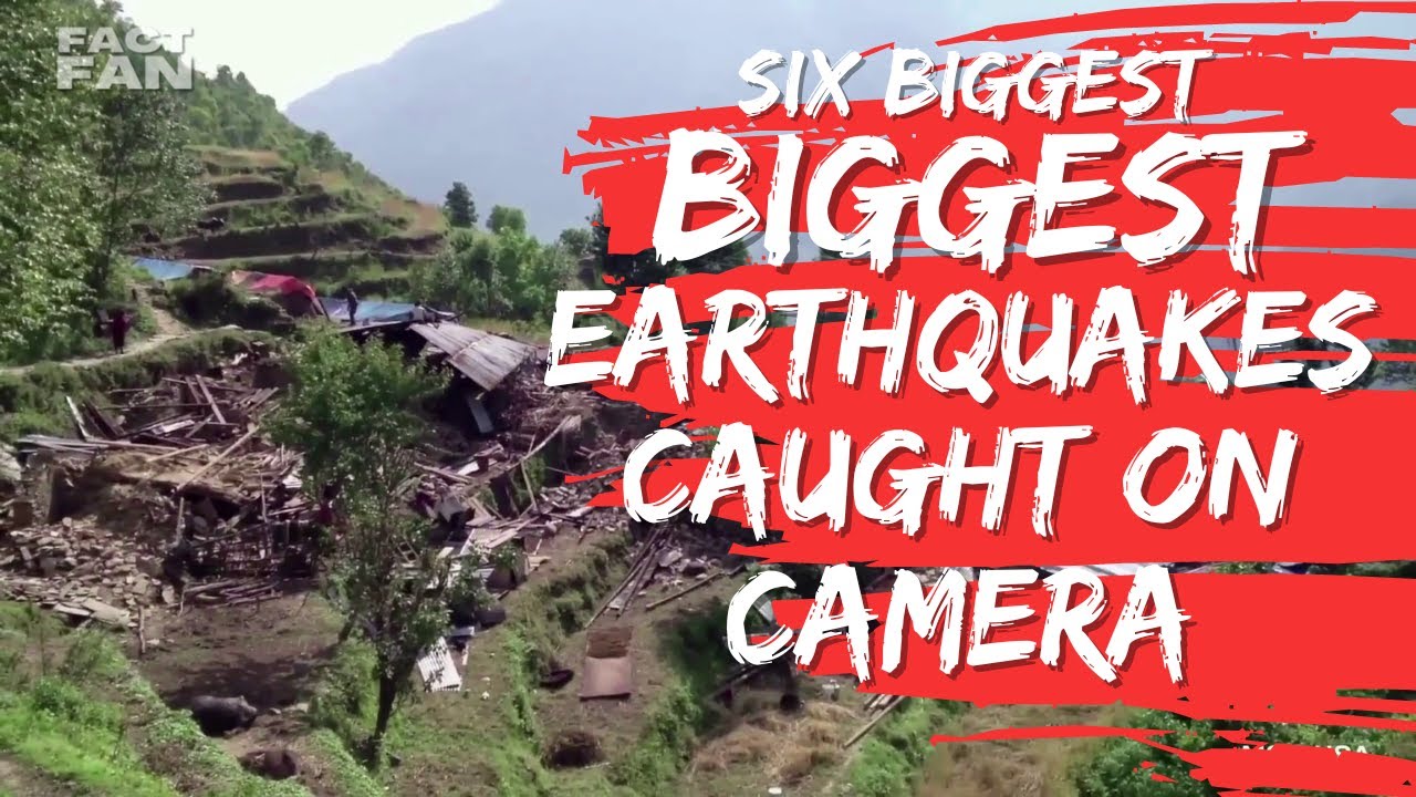 6 Shocking Earthquakes Caught On Camera - YouTube