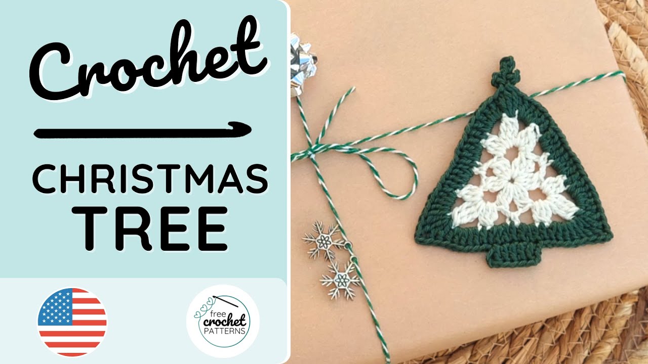 Crochet Pattern Christmas Tree with Crochet Chart - YouTube