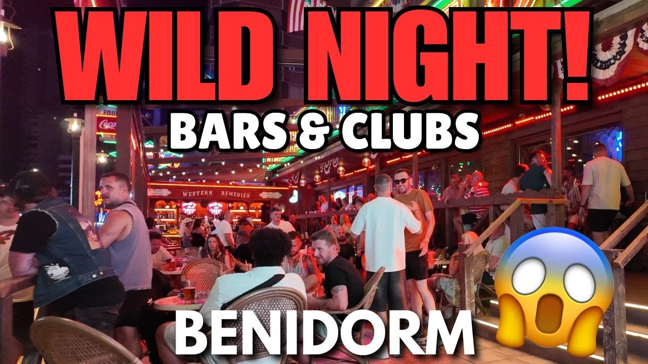 Benidorm's WILD Nightlife on the Strip! 😱 Bars, Clubs & Crazy Parties ...