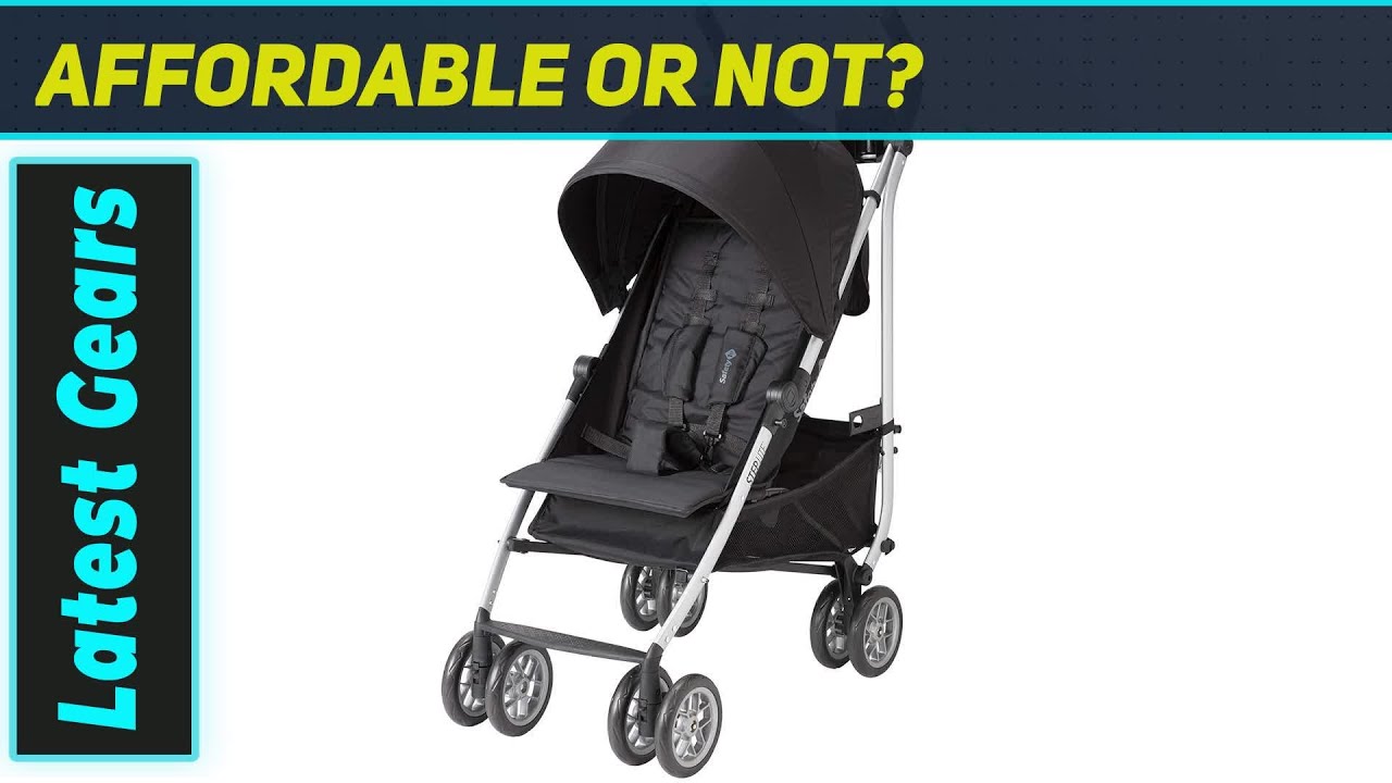 Safety 1st Step Lite Stroller: A Lightweight, Compact Companion - YouTube