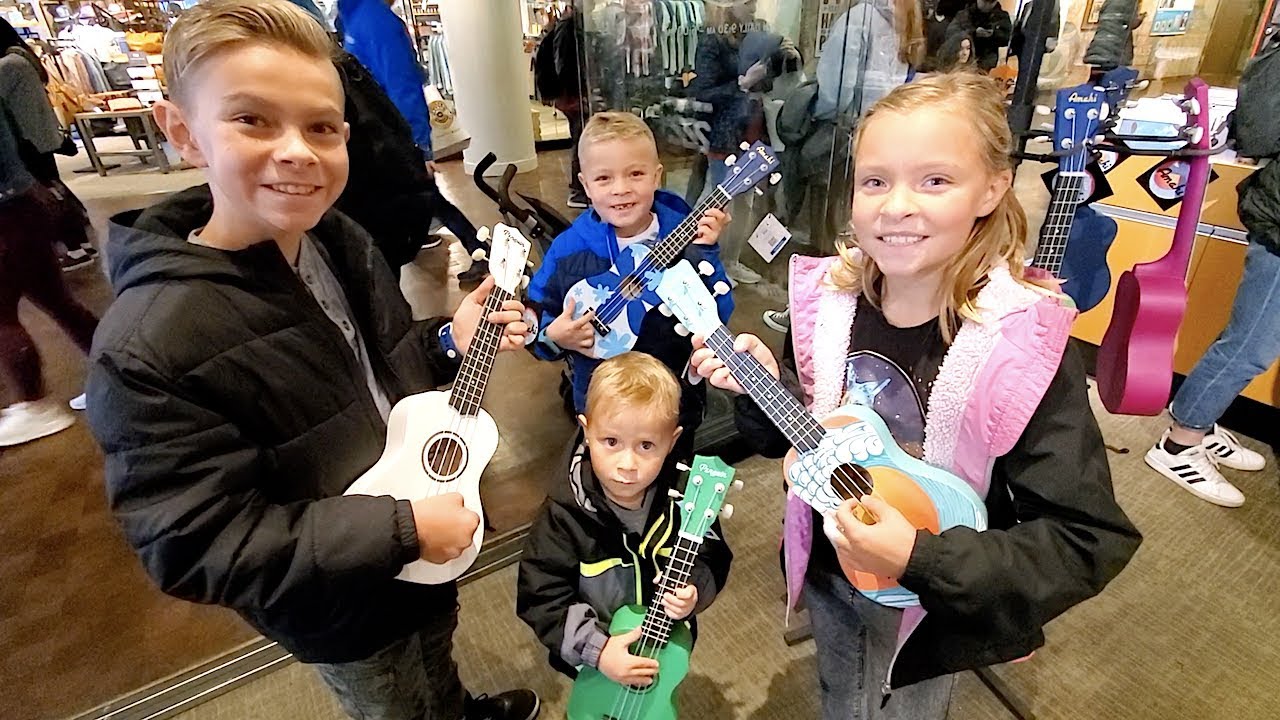 🎤FAMILY ROCK BAND Recording Our FIRST Song! 🎸 - YouTube