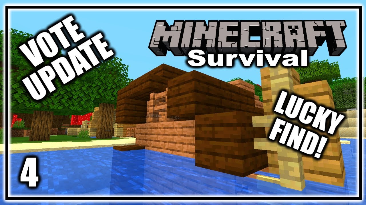 Shipwreck on the Smallest Ocean in Minecraft Ever! | Minecraft Vote ...