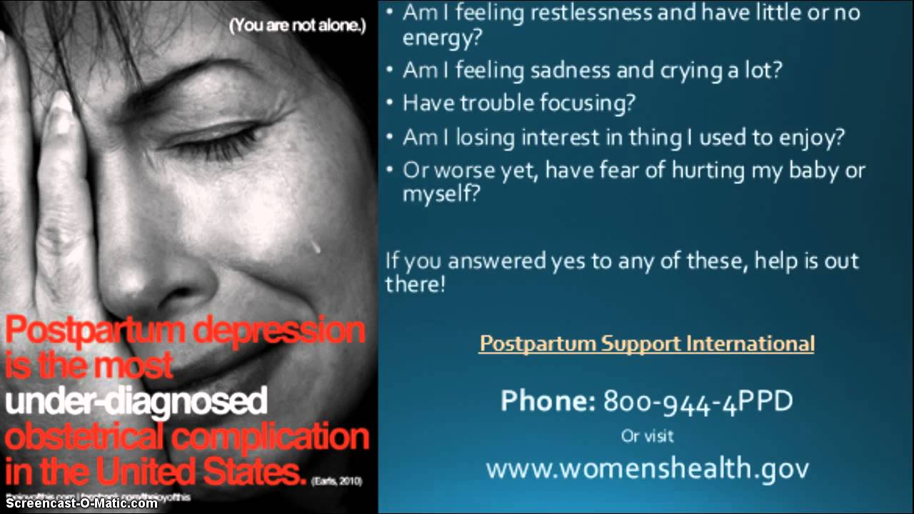PSA Postpartum Depression - YouTube