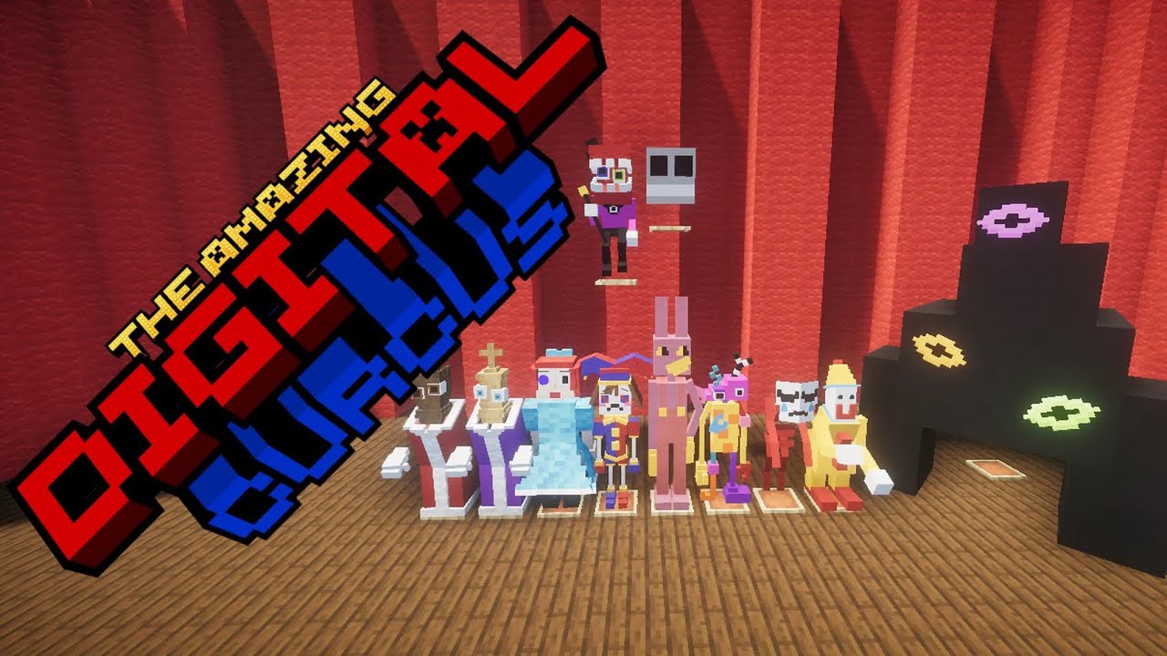 Death SFX - THE AMAZING DIGITAL CIRCUS! Minecraft Texture Pack - YouTube