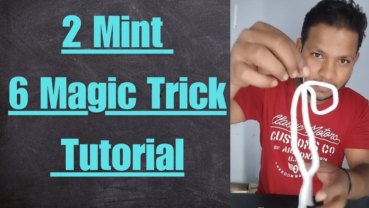 6 Magic 🪄trick👈Tutorial | easy magic trick💯 Part 4 #magic#tutorial # ...