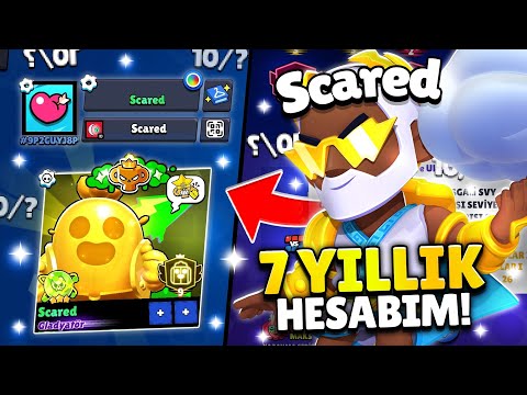 7 YILLIK HESABIMI İNCELEDİM!🤑 (10000$) Brawl Stars