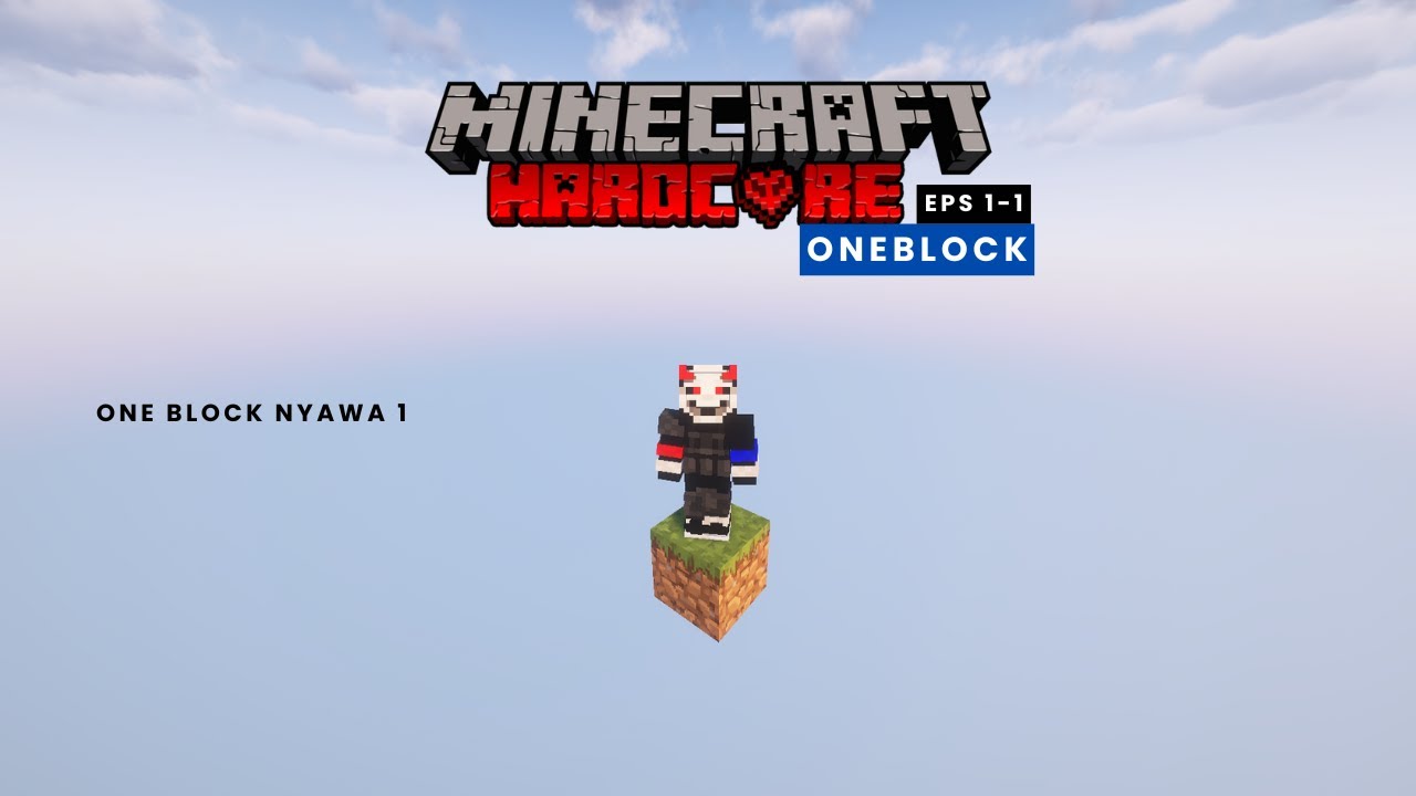 AKU MAIN HARDCORE TAPI ONEBLOCK!!! - Minecraft Live Indonesia - YouTube