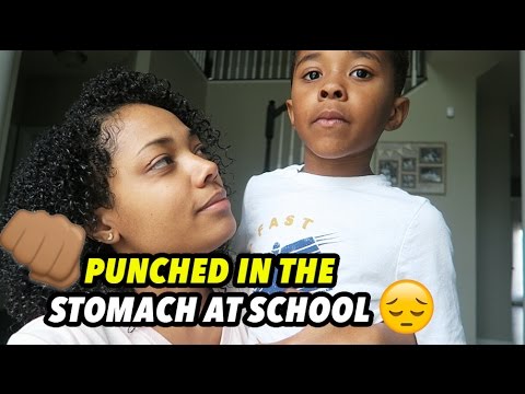 PUNCHED IN THE STOMACH AT SCHOOL! - YouTube
