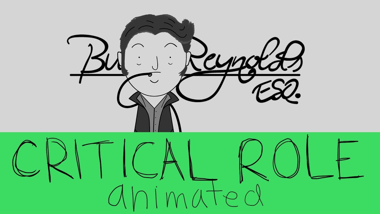 Critical Role Animated - Burt Reynolds - YouTube