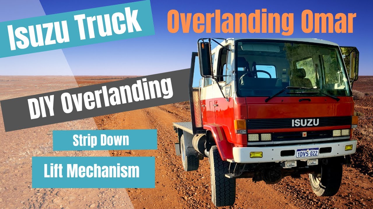 Isuzu Truck DIY Overland Build. Strip down - Tow bar removal & More ...