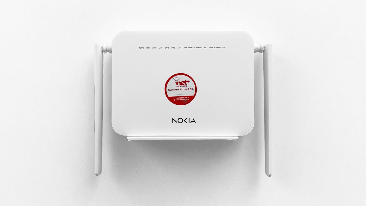 Nokia G-2425G-A Router Unboxing | NetPlus Router Review | GPON | WiFi 5 ...