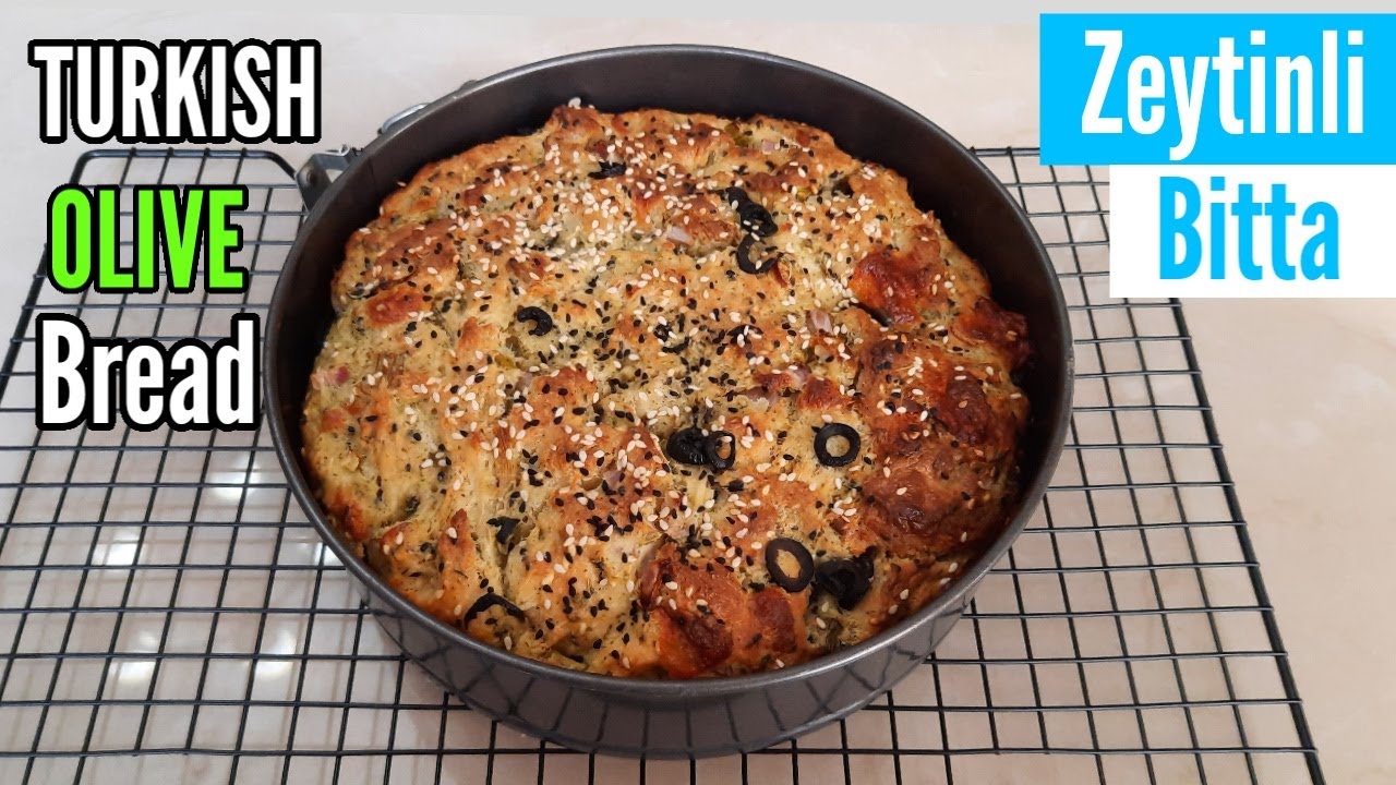 Turkish Bread | Zeytinli Bitta | Perfect Breakfast Bread 🍞 - YouTube