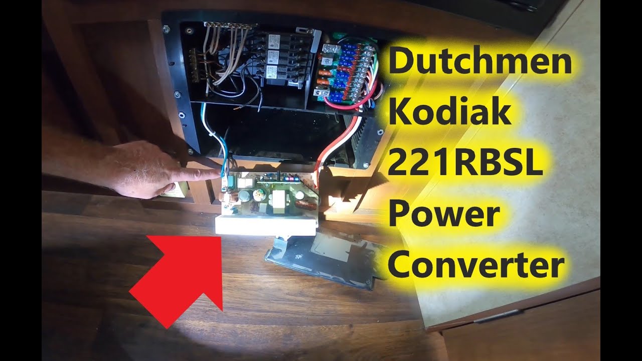 2013 Dutchmen Kodiak 221RBSL Power Converter Replacement and Champion ...