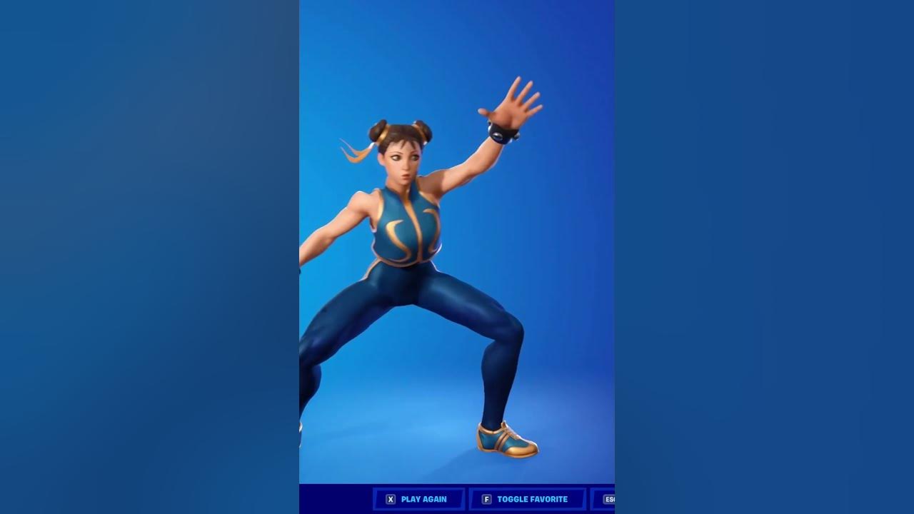 Chun Li Caught In 4k Sus π οΈπ Fortnite Thicc Street Fighter Skin