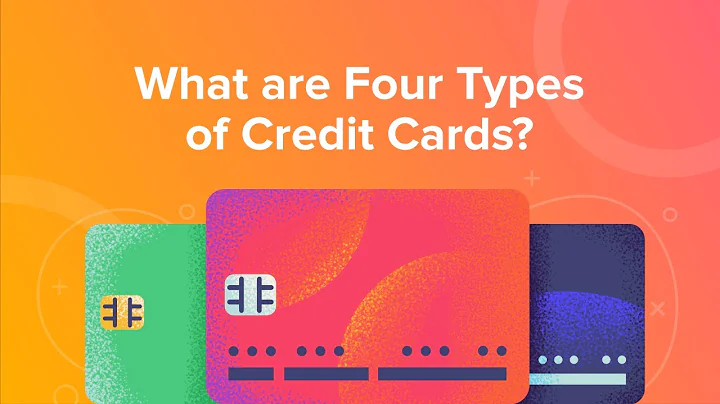 What are the four main types of credit cards? (2025)