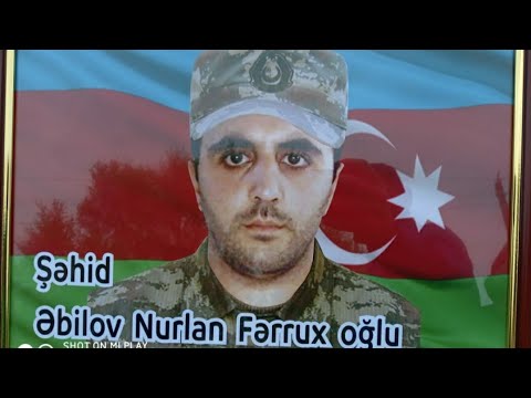 Masallı Rayonu Şərəfə Kəndin Şəhidi Əbilov Nurlan Fərrux Oğlunun Dəfn Mərasimi.19.04.2021