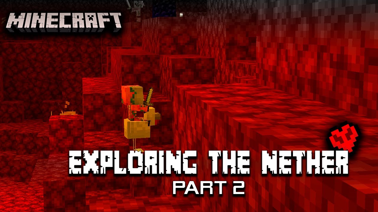 I Almost DIED in the NETHER - Minecraft (Hardcore) | Gameplay #2 - YouTube