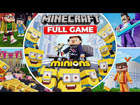 Minecraft x Minions DLC - Full Game Walkthrough