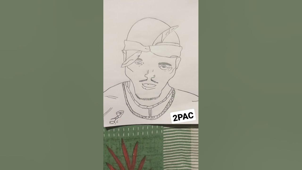 How To Draw 2pac Youtube