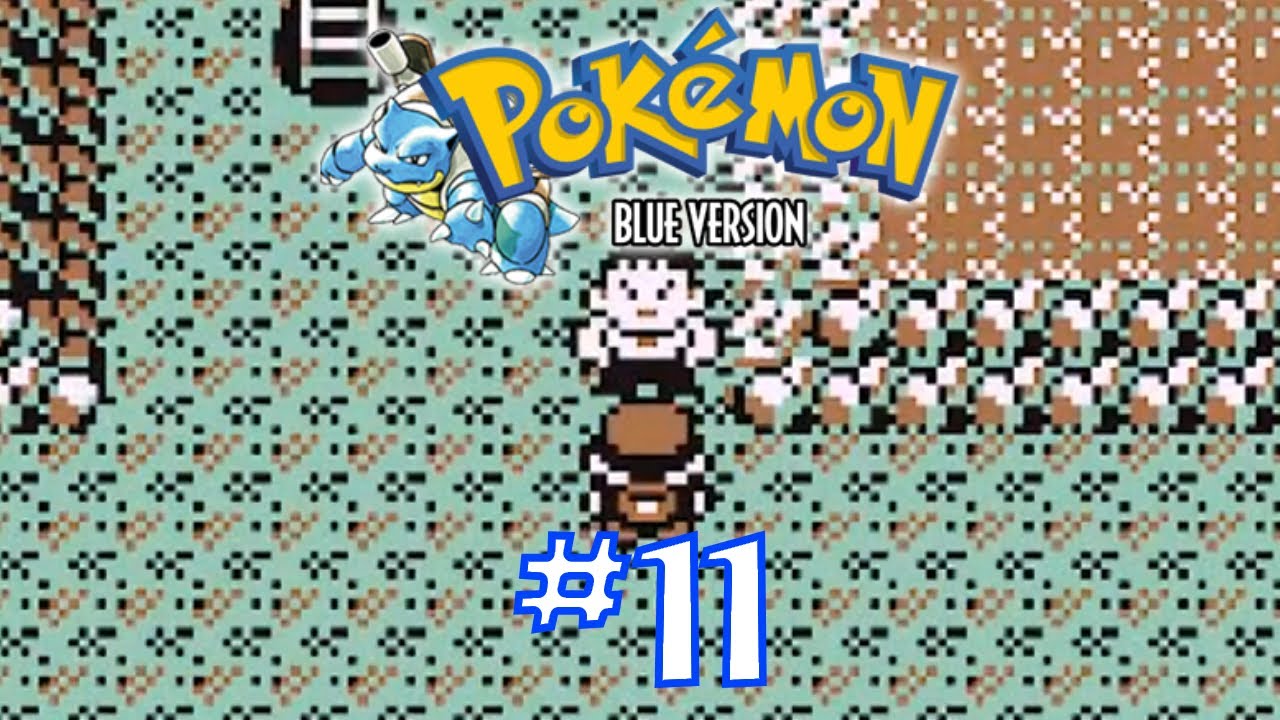 Pokemon Blue Walkthrough Part 11 - Into The Dark - YouTube