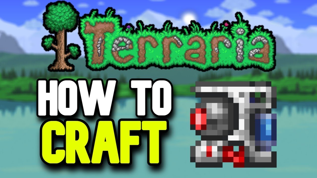 How to Make a Minecart Upgrade Kit in Terraria - YouTube