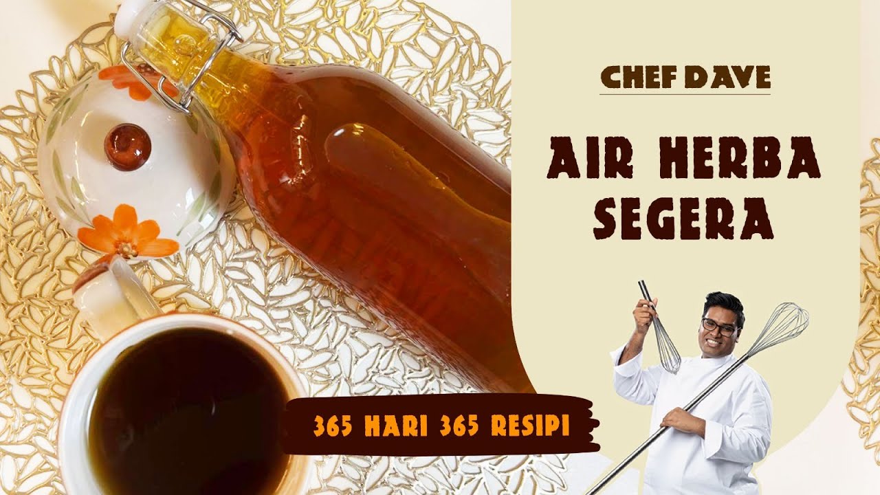 AIR HERBA SEGERA - CHEF DAVE - YouTube