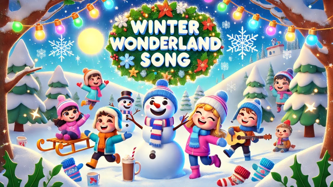 Winter Wonderland Song | Winter Season Fun | Winter Magic #wintersnow # ...